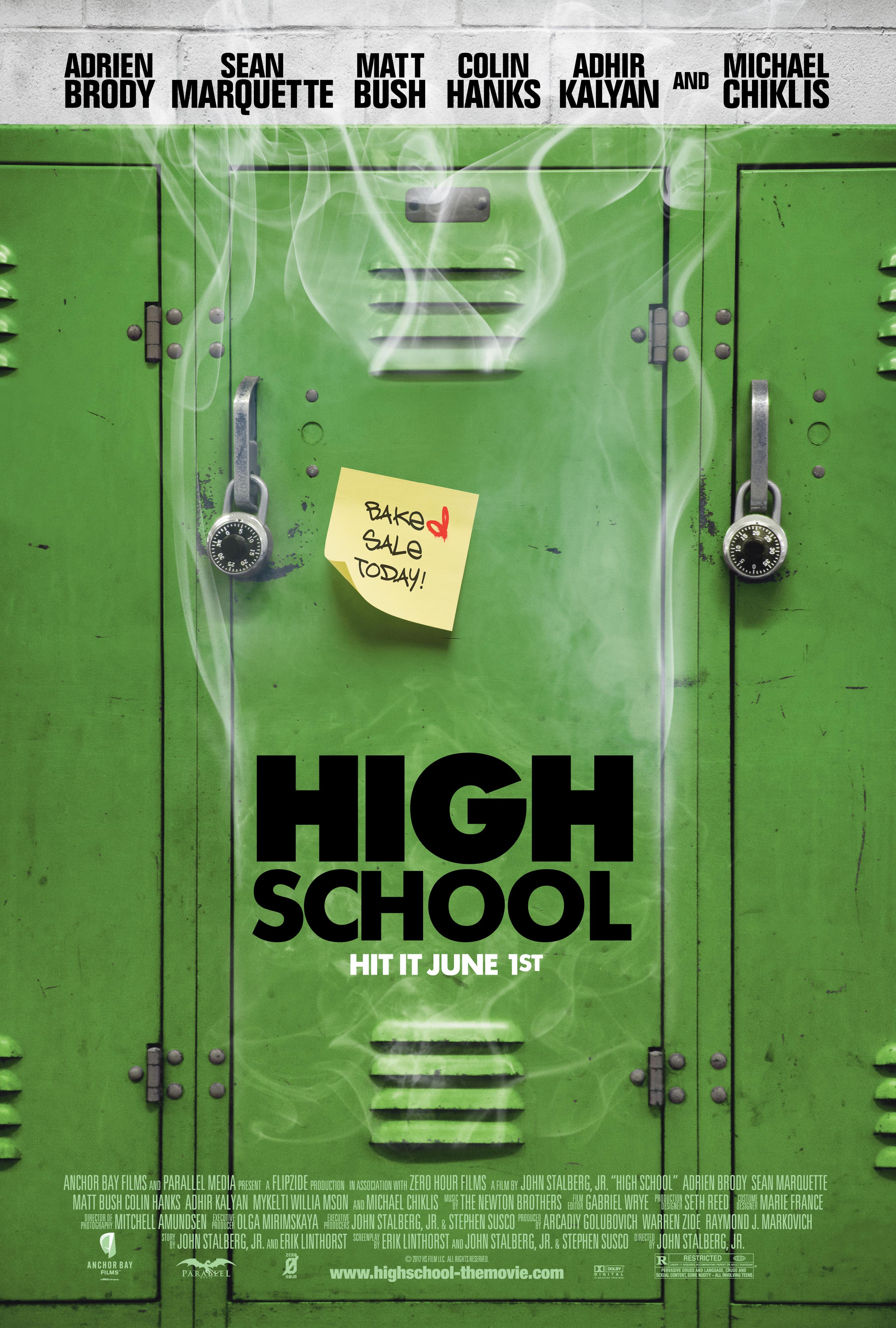HIGH SCHOOL Official Poster Arrives We Are Movie Geeks