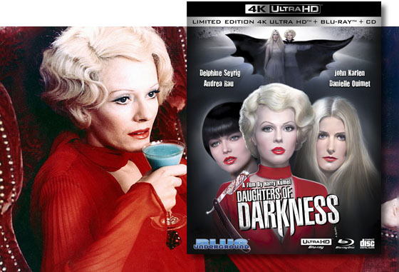DAUGHTERS OF DARKNESS 50th Anniversary 4K Restoration on 3-Disc Limited ...