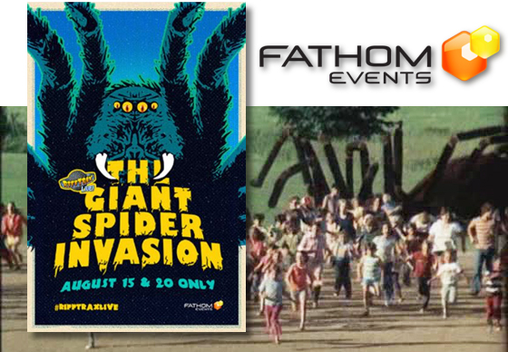 RiffTrax Live With THE GIANT SPIDER INVASION on August 15th and 20th ...