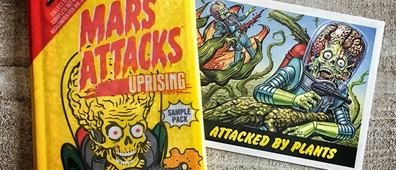 Topps' New Licensed MARS ATTACKS Card Set from SideKick Lab Funds on ...