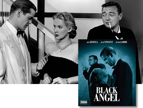 Dan Duryea and Peter Lorre in BLACK ANGEL Available on Blu-ray January ...